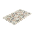 Mainstays 18x30 Jacobean Scalloped Edge Anti-Fatigue Kitchen Mat ...