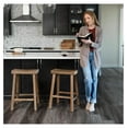 Vincent Counter Stool – 26 Inches – Rectangular Stool with Footrest ...