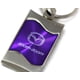 Au-TOMOTIVE GOLD Zoom Zoom Rectangular Wave Purple Key Fob - Walmart.com