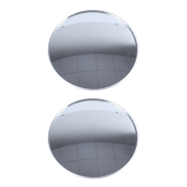 Liwarace Blind Spot Mirrors Round HD Glass Convex 360° Side Rear View ...