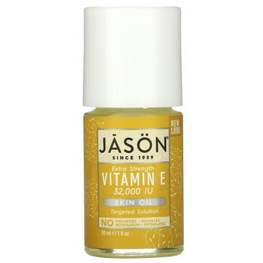 JASON Maximum Strength Vitamin E 45,000 IU, Dry Skin Nourishing Body ...
