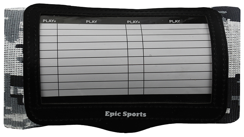 Epic Camo Quarterback Wrist Coach Football Playbook (1 Or 3 Page ...