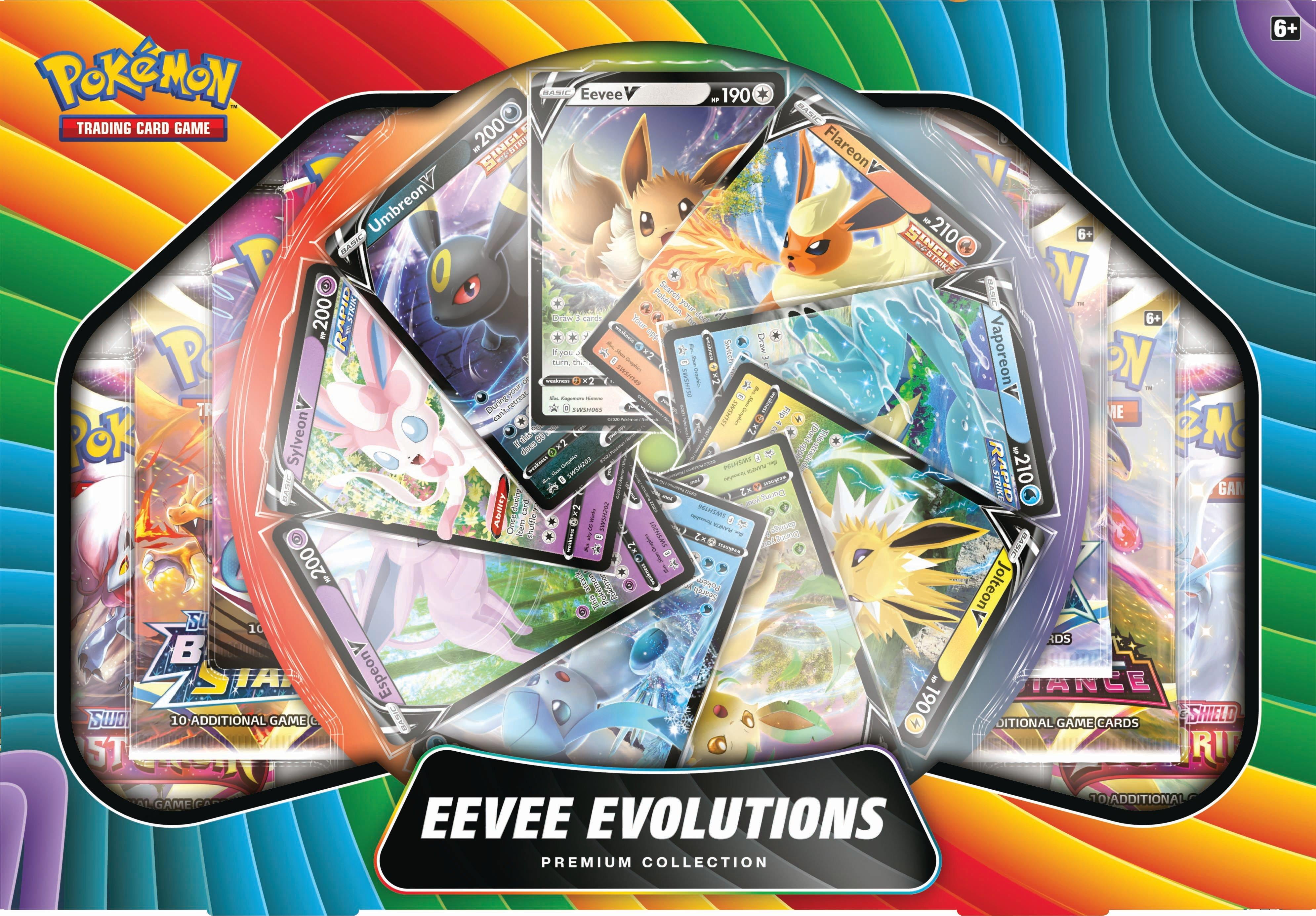 Pokemon TCG Eevee Evolutions Premium Collection EXCLUSIVE - Walmart.com
