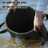 Elainilye Collapsible Outdoor Folding Bucket with Spout, Multi-Use ...