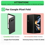 Google Pixel Fold Front Screen only (9 Per Pack) 2.5D Glass Screen ...
