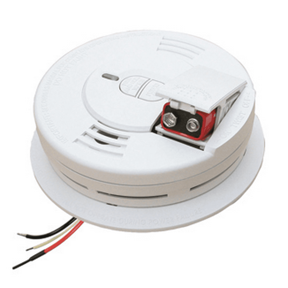 Kidde Hardwire Ionization Smoke Alarm with Front Battery Door I12060 in ...