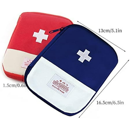 Travel Mini First Aid Pouch Portable Mini First Aid Kit Storage Bag For ...