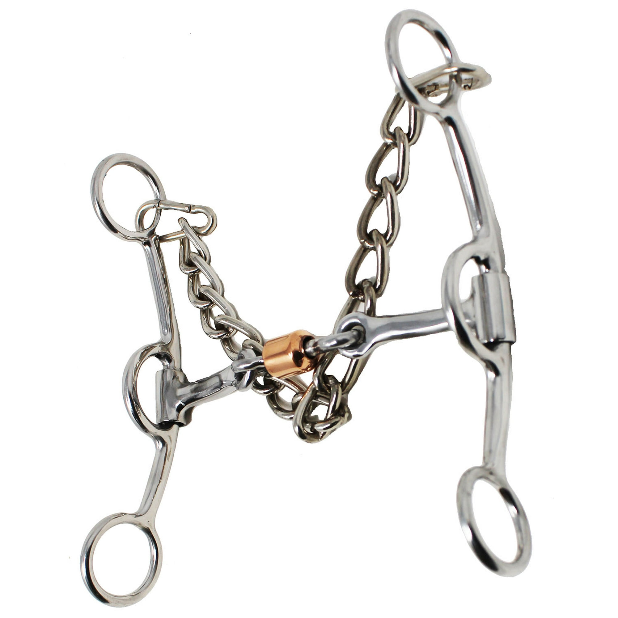 Western Copper Snaffle Bit
