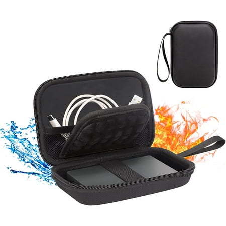 Hard Drive Case, Fireproof Hard Drive Carrying Case for Seagate ...
