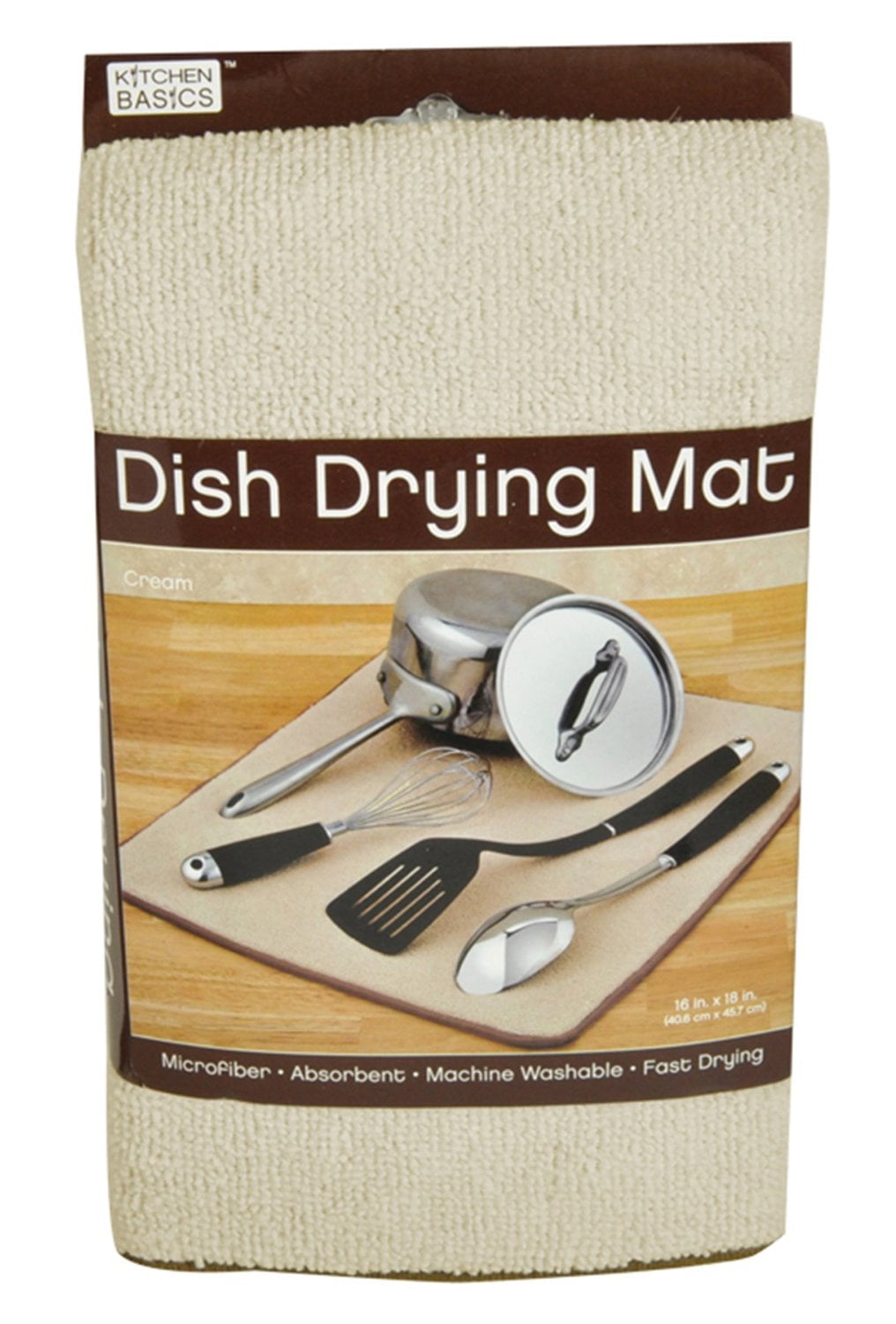 Kitchen Basics Dish Drying Mat - Walmart.com