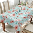 60x120in Square Printed Tablecloth Easy-Care Decorative Table Cloth for ...