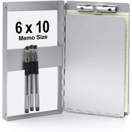Mini Clipboard, Black - Pocket Size ISO Clipboards for On-The-Go Notes ...