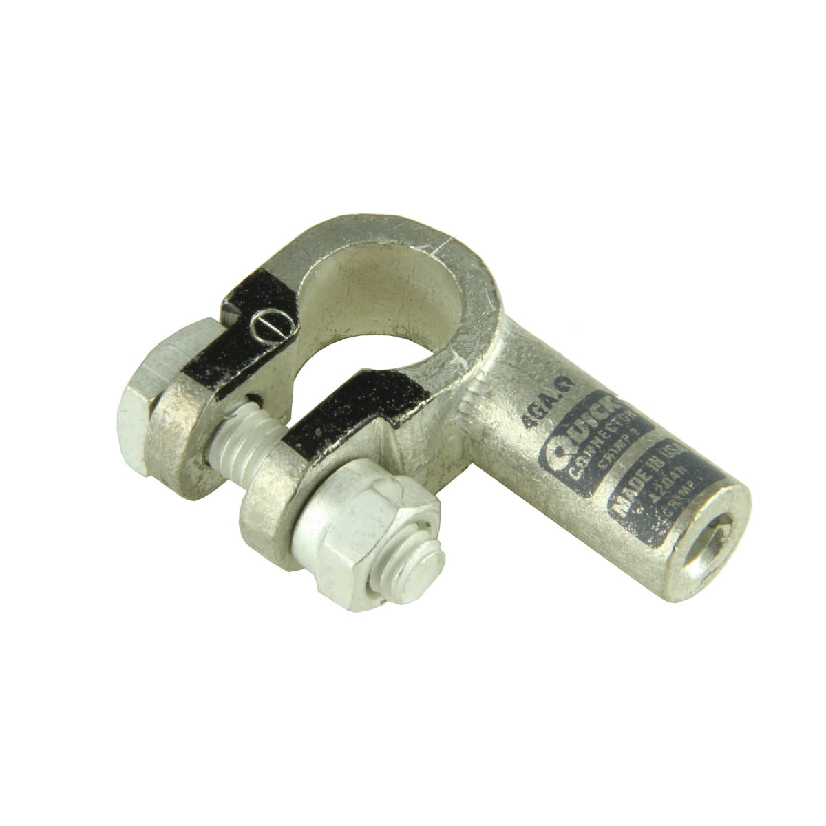 4 Ga. Negative Left Elbow Battery Terminal - (1 Per Package) - Walmart.com