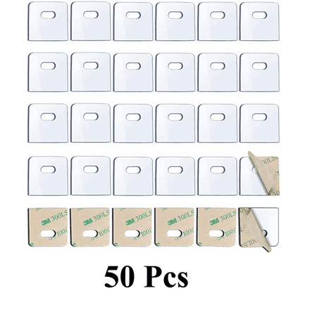 SINMI 50 Pieces Clear Vertical Blind Repair Tabs, Vertical Blinds tabs ...