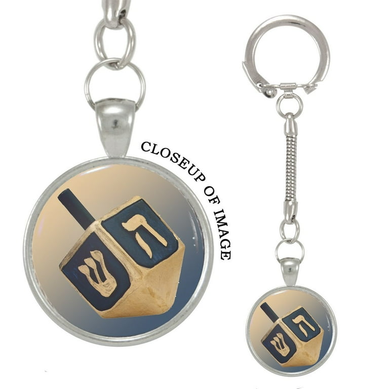 Dreidel Dreidl Jewish Hanukkah Hay Half Engraved Wood Round, 46% OFF