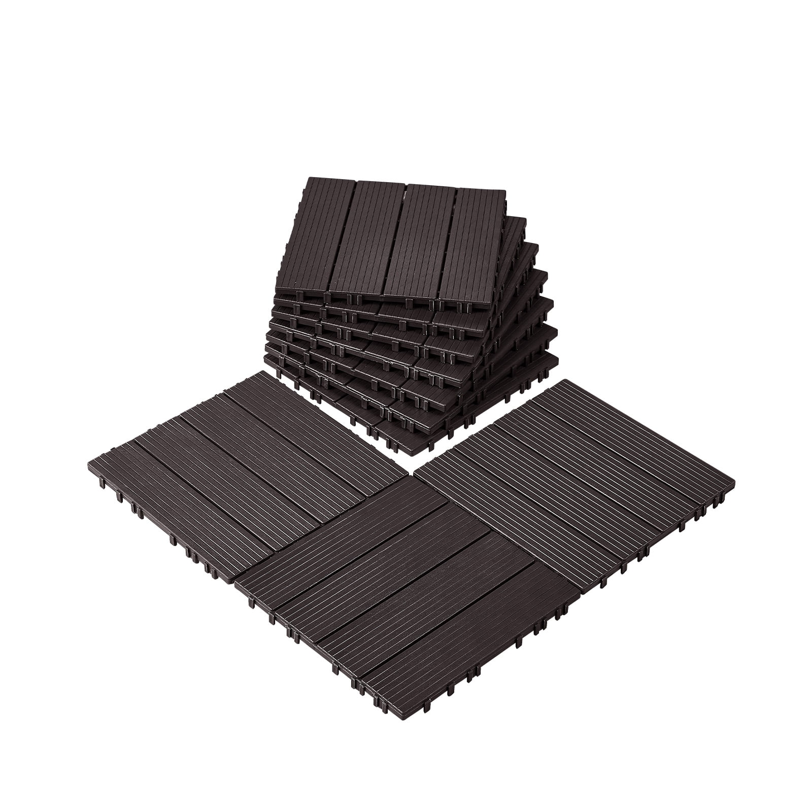 Click here for Vevor Interlocking Deck Tiles 10 Pack 12X12 Waterp... prices