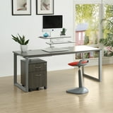Lorell, LLR99548, Sit-to-Stand Electric Desk Riser, 1 Each, Black ...