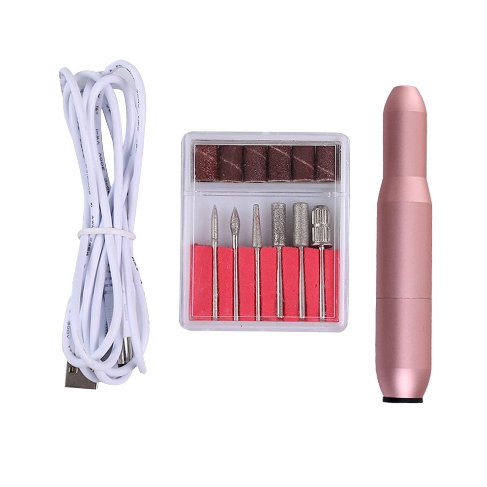 Electric Nail Manicure Tools USB Electric Nail Polisher 26000 Speed ...