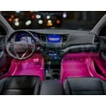 LEDGlow 4pc Pink LED Interior Underdash Lighting Kit - Walmart.com