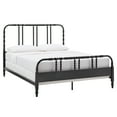 Weston Home Full Bed Black Metal Spool Traditional Bedroom Crafted ...