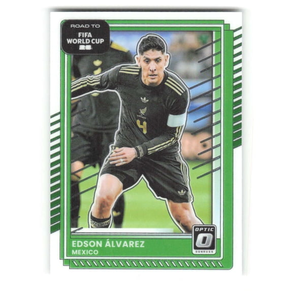 2025-26 Donruss Optic Road to FIFA World Cup #76 Edson Alvarez Mexico ...