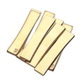 BESTYASH Golden Metal Press Caul Insert for Guitar 10 Radius Fretboards ...
