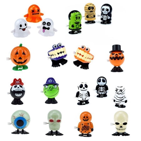 LeKing 75MM Transparent Twisted Egg Capsule Ball Clockwork Halloween ...