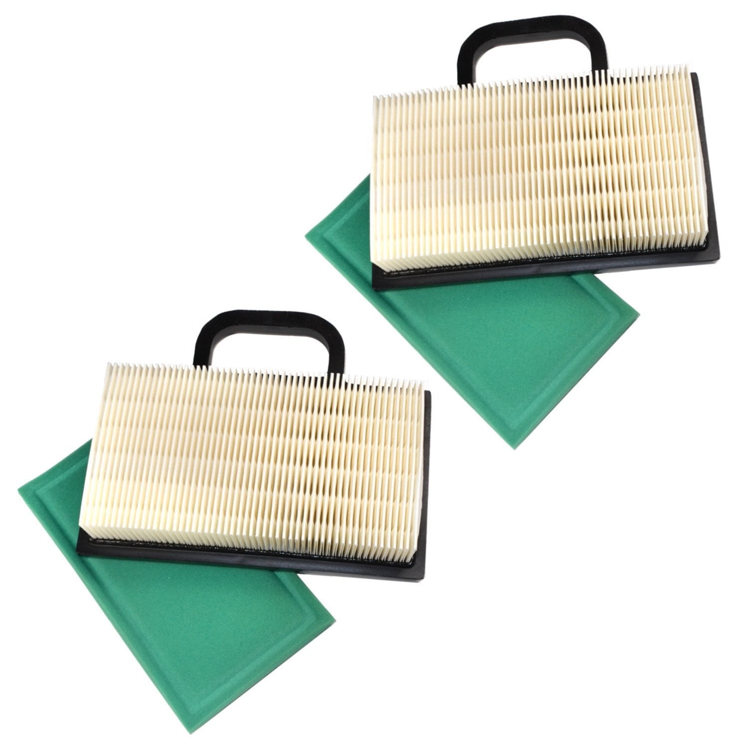 HQRP 2-pack Air Filter Cartridge w/ Pre-cleaner for Troy-Bilt / MTD ...