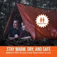 Go Time Gear Survival Life Tent • 2-Person Mylar Emergency Shelter Tube ...