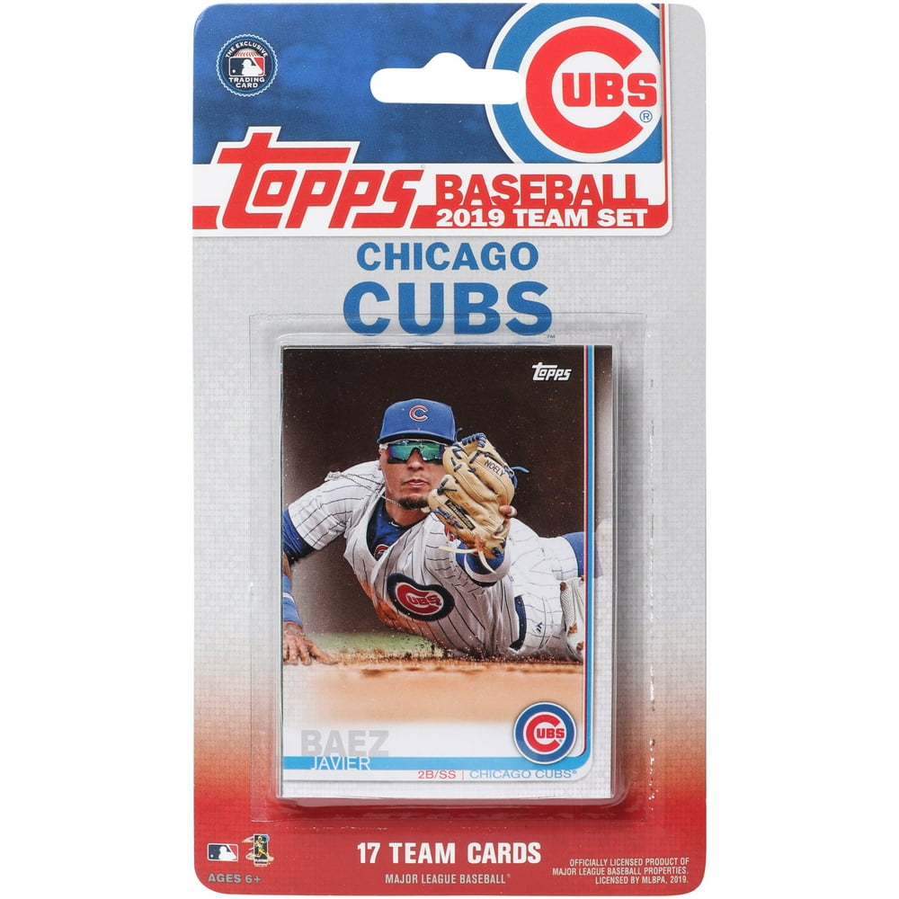 Chicago Cubs 2019 Team Card Set - No Size - Walmart.com - Walmart.com
