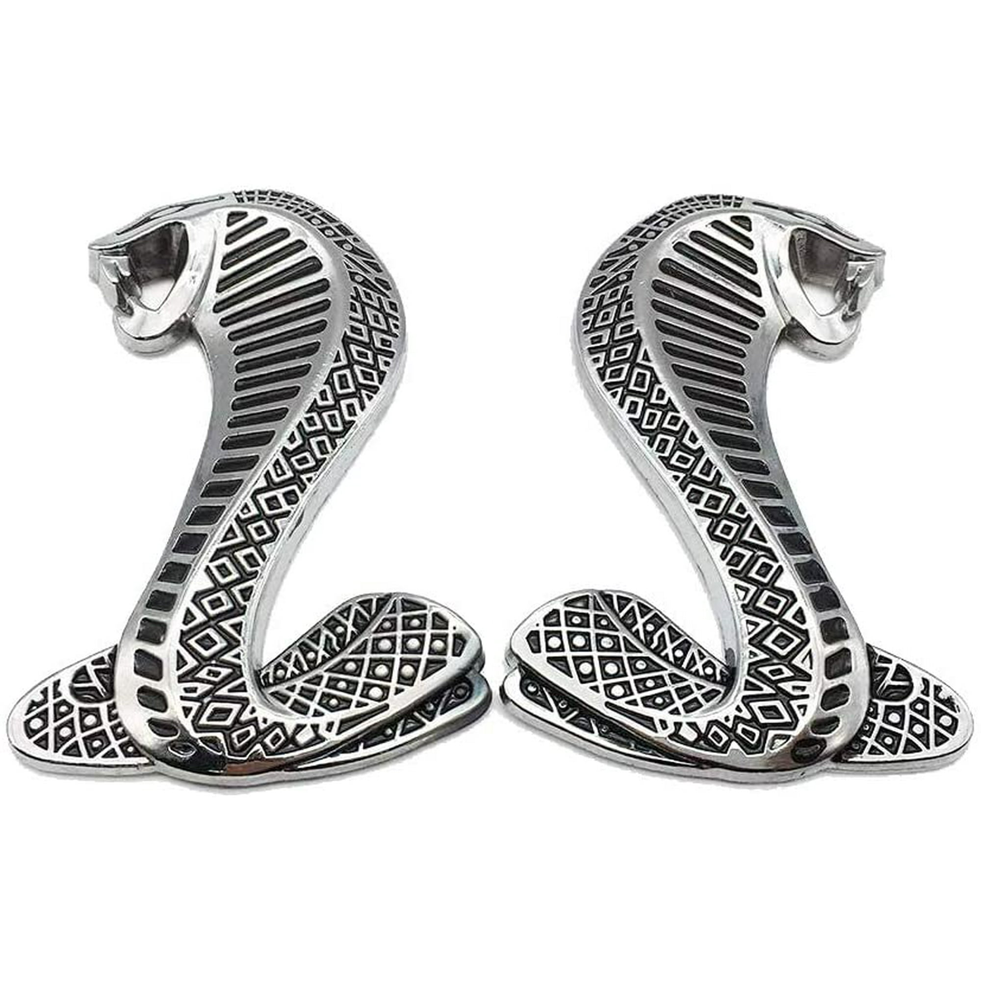 Click here for Gfdyree Pair Set 3d Cobra Snake Emblem Fender Badg... prices