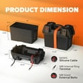 Free Shipping! LiTime Portable Battery Box for Boats, Kayaks, Marine ...