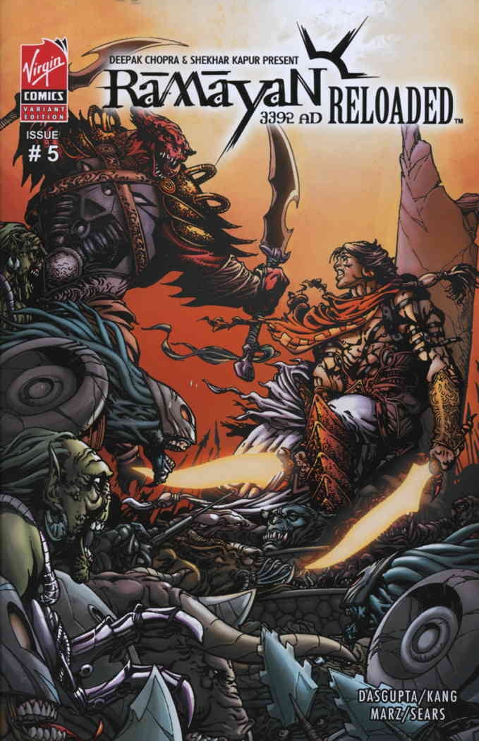 Ramayan 3392 AD Reloaded #5A VF ; Virgin Comic Book - Walmart.com