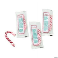Bible Verse Candy Canes, 40 individually wrapped candy pieces ...