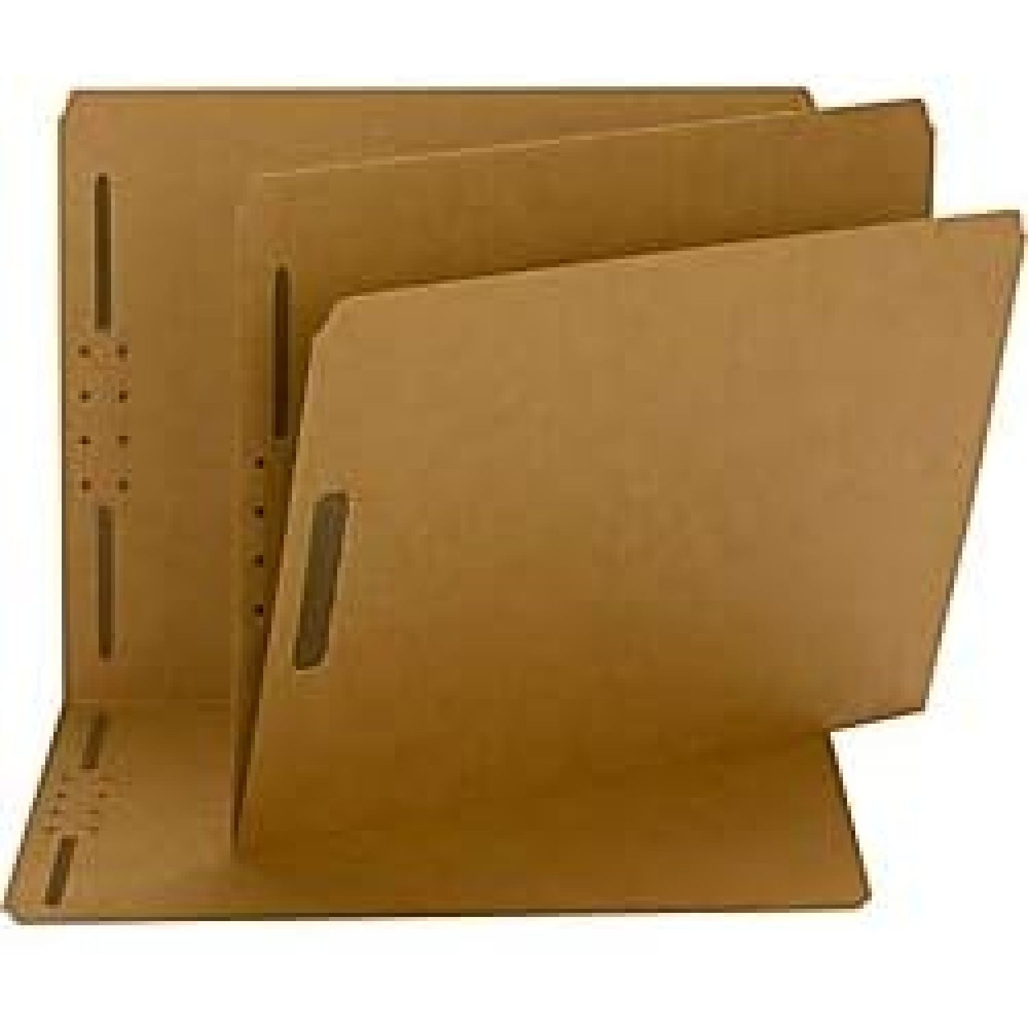 ZQRPCA 14813 K Style Fastener Folders Straight Cut Top Tab Letter Brown ...
