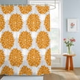 Bathroom Shower Curtain Natural Abstract Flower Hydrangea Texture ...