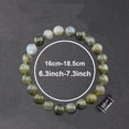 8mm Moonstone (Labradorite) Healing Bracelet for Women Men, Natural ...