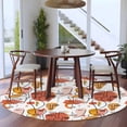 Abstract Face Painting 8ft Round Rug for Open Concept Living Room ...