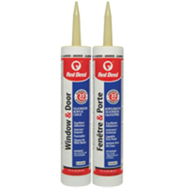 Red Devil 00127CA Silicone Acrylic Almond, 10.1 Oz. - Walmart.com