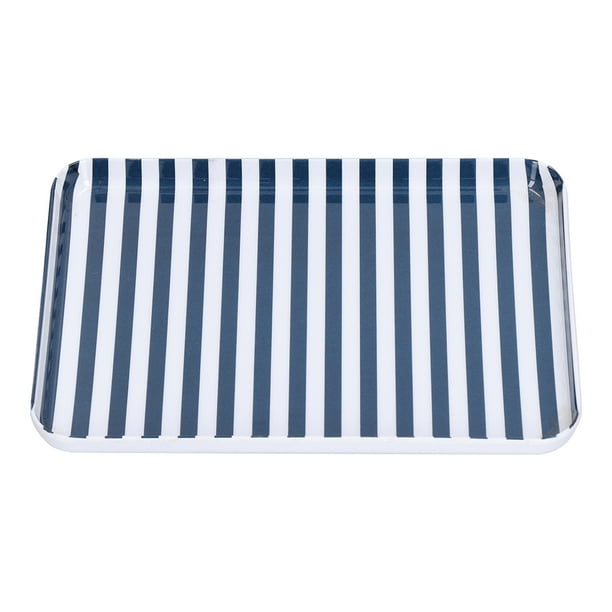 Restaurant Tray,Fruit Tray Blue White Salad Plate Serving Tray ...