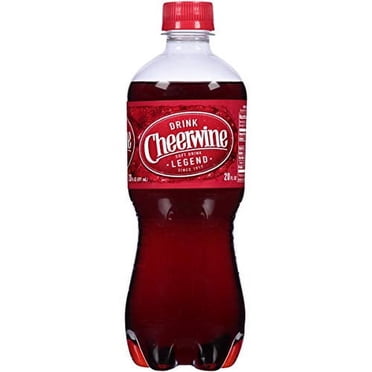 Cheerwine Southern Cherry Soda - Fizzy Wild Cherry Taste, 48 Pack 12 oz ...