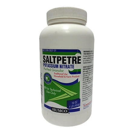 Humco Saltpetre Potassium Nitrate Powder - 1 Lb - Walmart.com