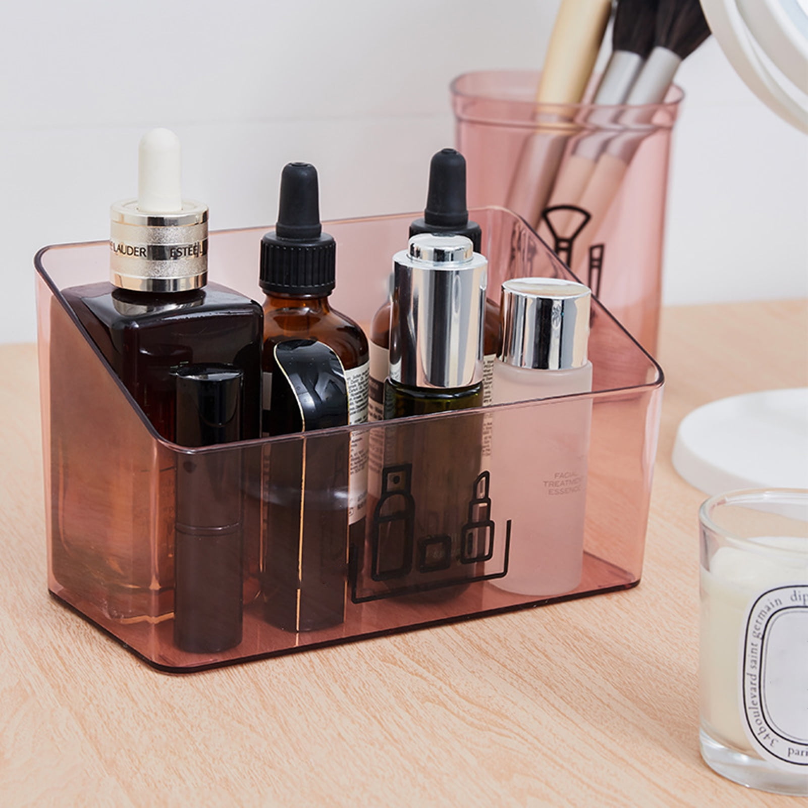 Makeup Caddy With Handle | Saubhaya Makeup