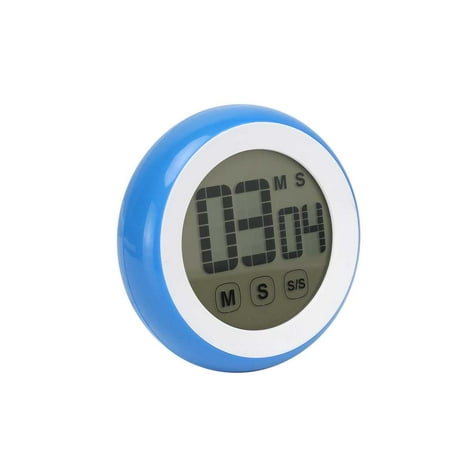 Workhe LCD Digital Touch Screen Kitchen Countdown Count UP Tool Timer ...