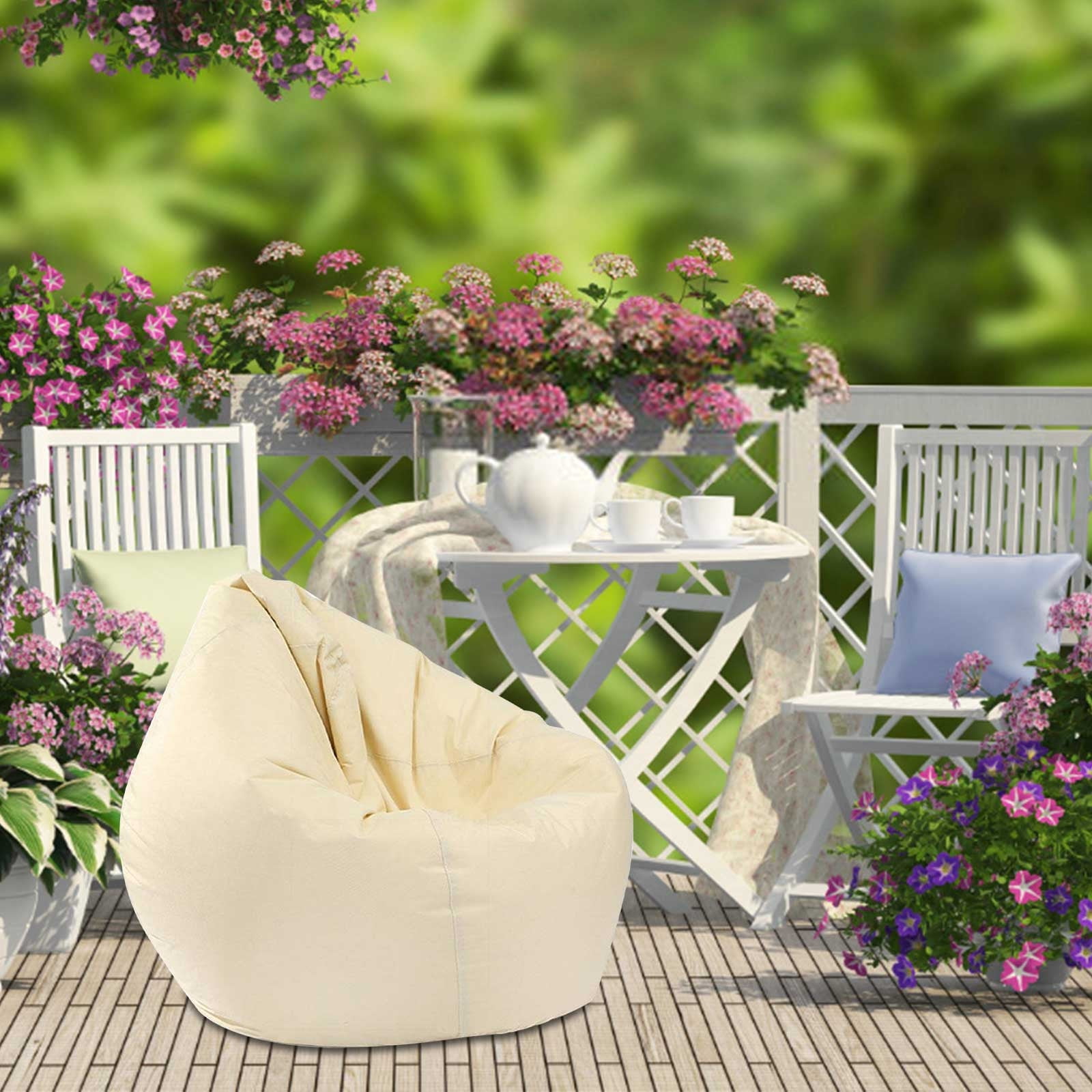 Click here for Fridja Beans Bag Chair Cover For Kids Adults  No F... prices