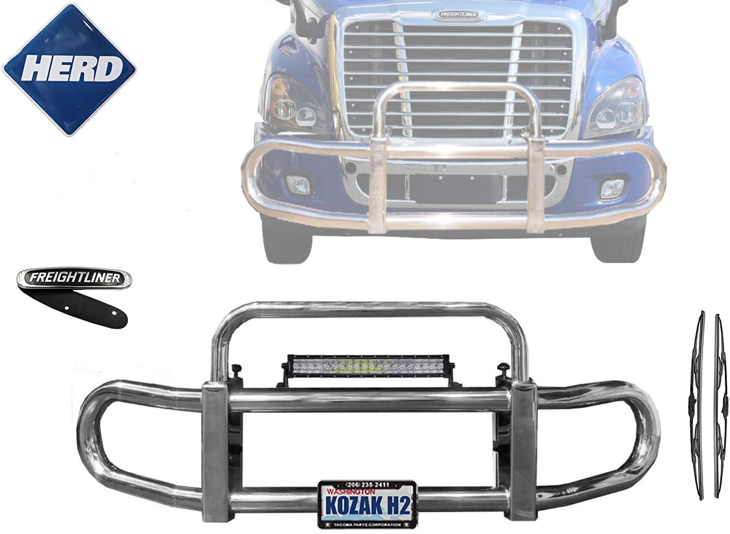 Freightliner Cascadia, Evolution 2008-2019, FL 114 SD SBA 2012-2018 ...