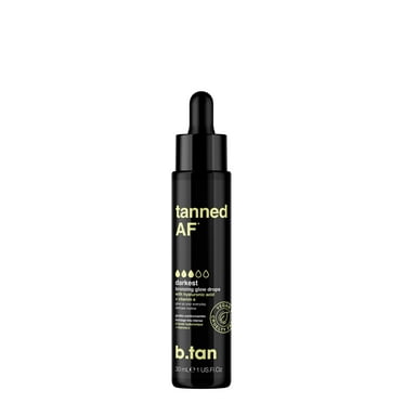 b.tan Tanned AF Instant Dark Quick Self-Tan Mousse, 6.7 fl oz - Walmart.com