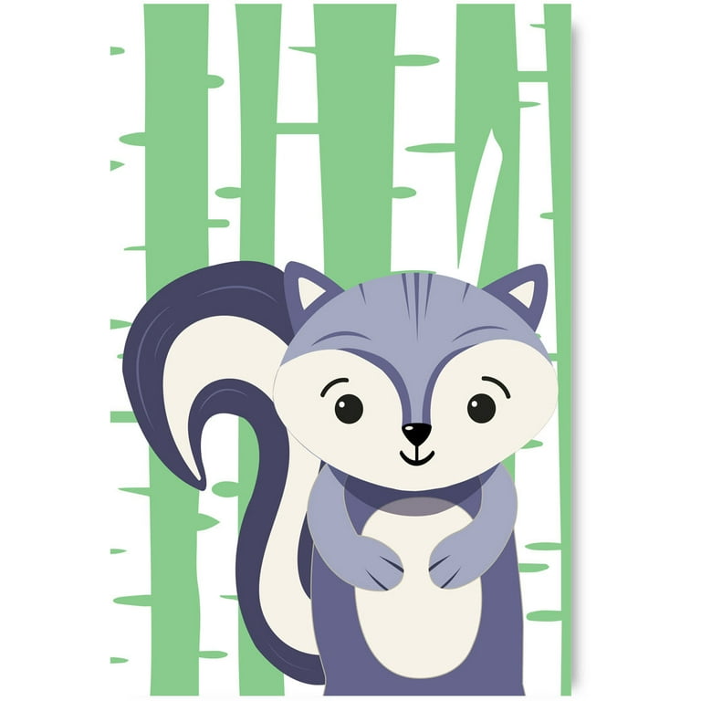 Forest Animals Skunk