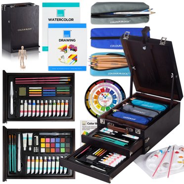 Castle Art Supplies Artist Kit - 100 Piece Drawing & Sketching Set ...