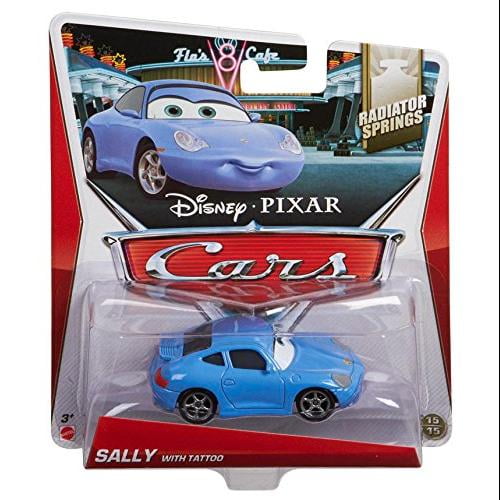 Disney Cars Radiator Springs Sally with Tattoo Diecast Car - Walmart.com